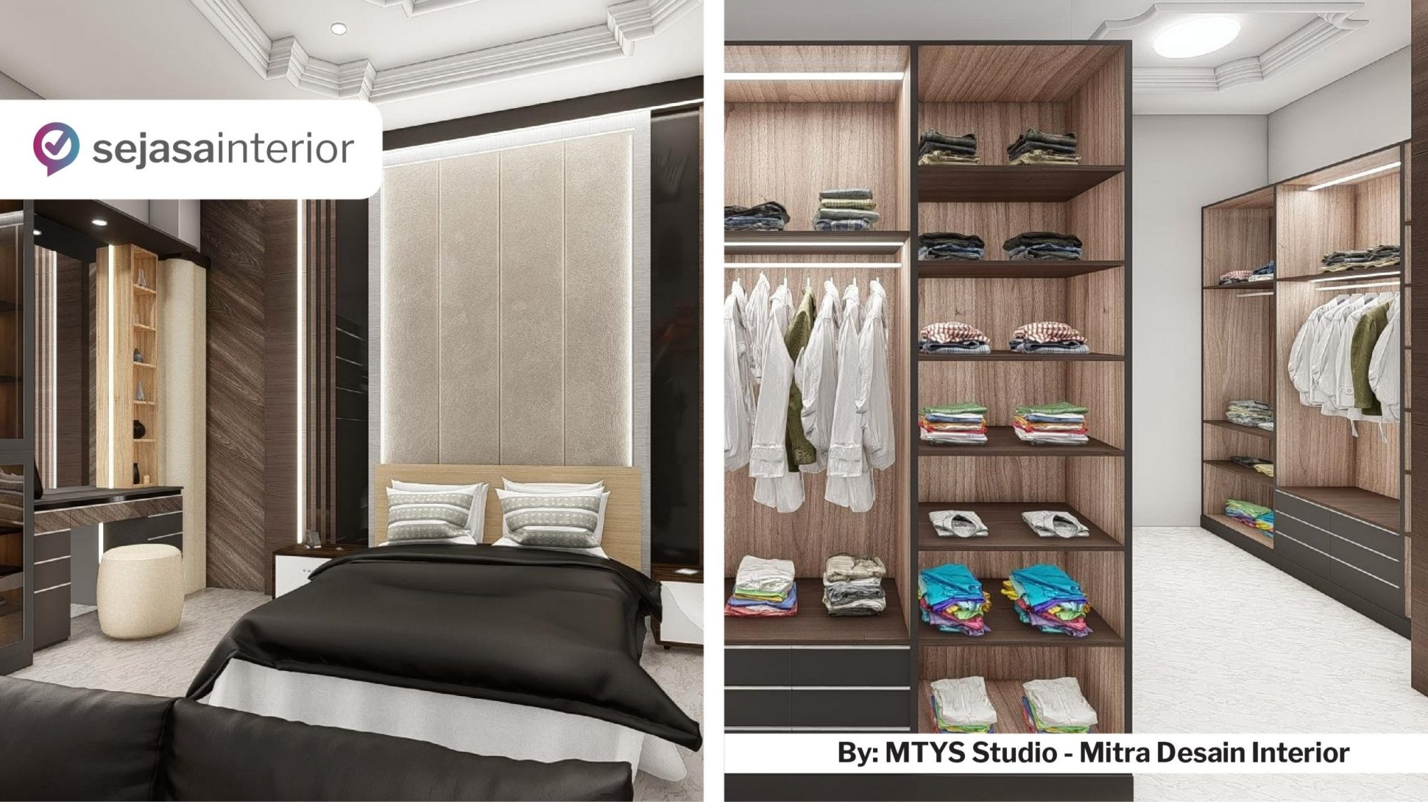 Desain Interior Kamar Tidur Utama yang Modern - Sejasa HAPPY LIVING