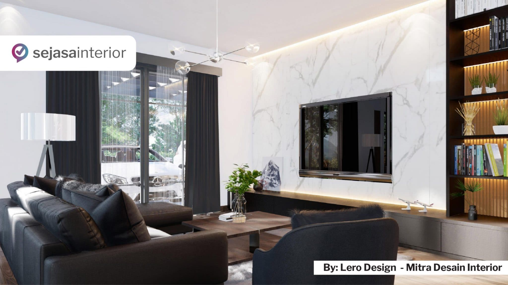 Inspirasi Ruang Keluarga Modern Dengan Konsep Maskulin - Sejasa HAPPY ...