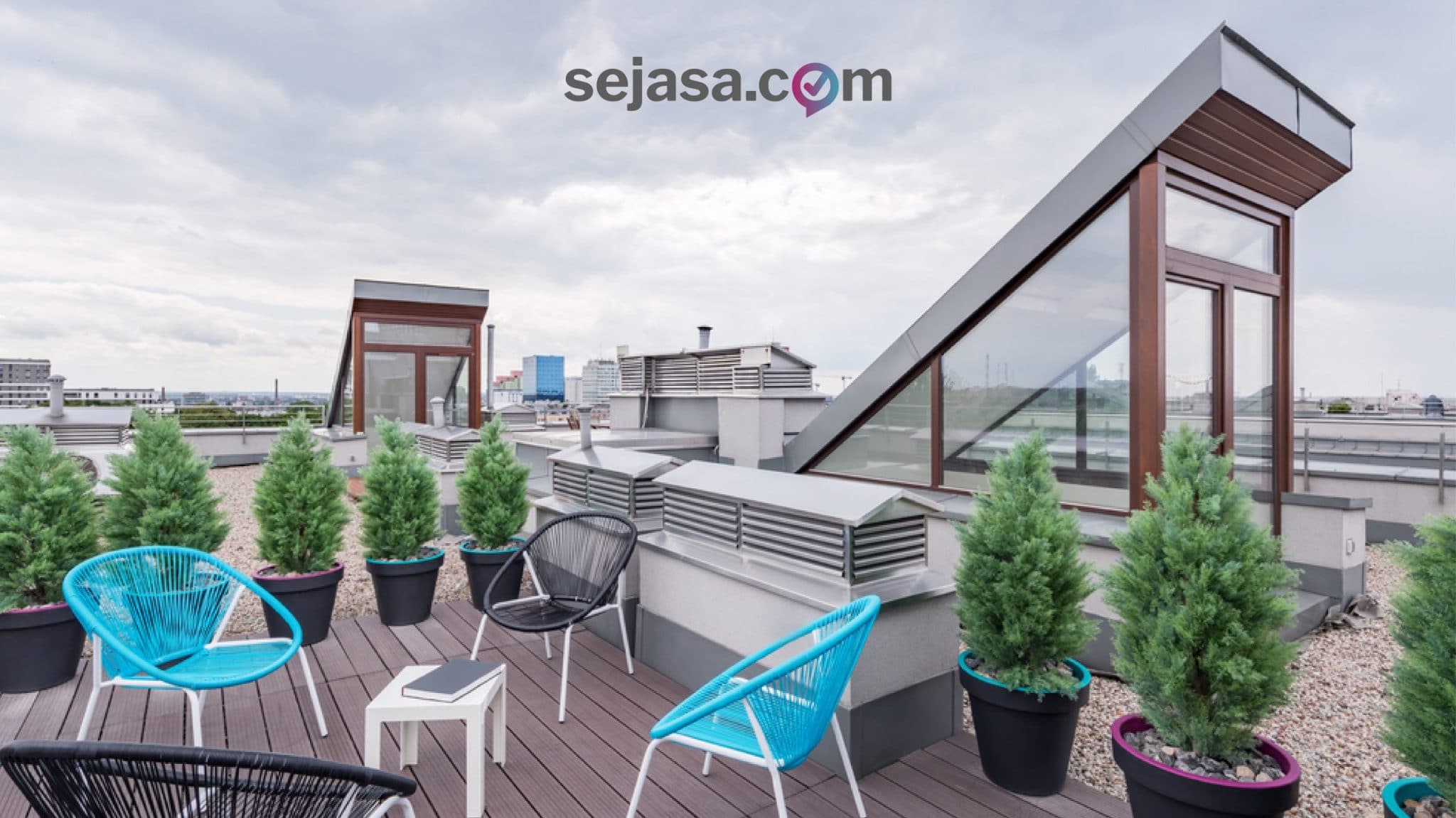 Desain Interior Rumah Rooftop pada Hunian Minimalis, Cantik dan Estetik ...