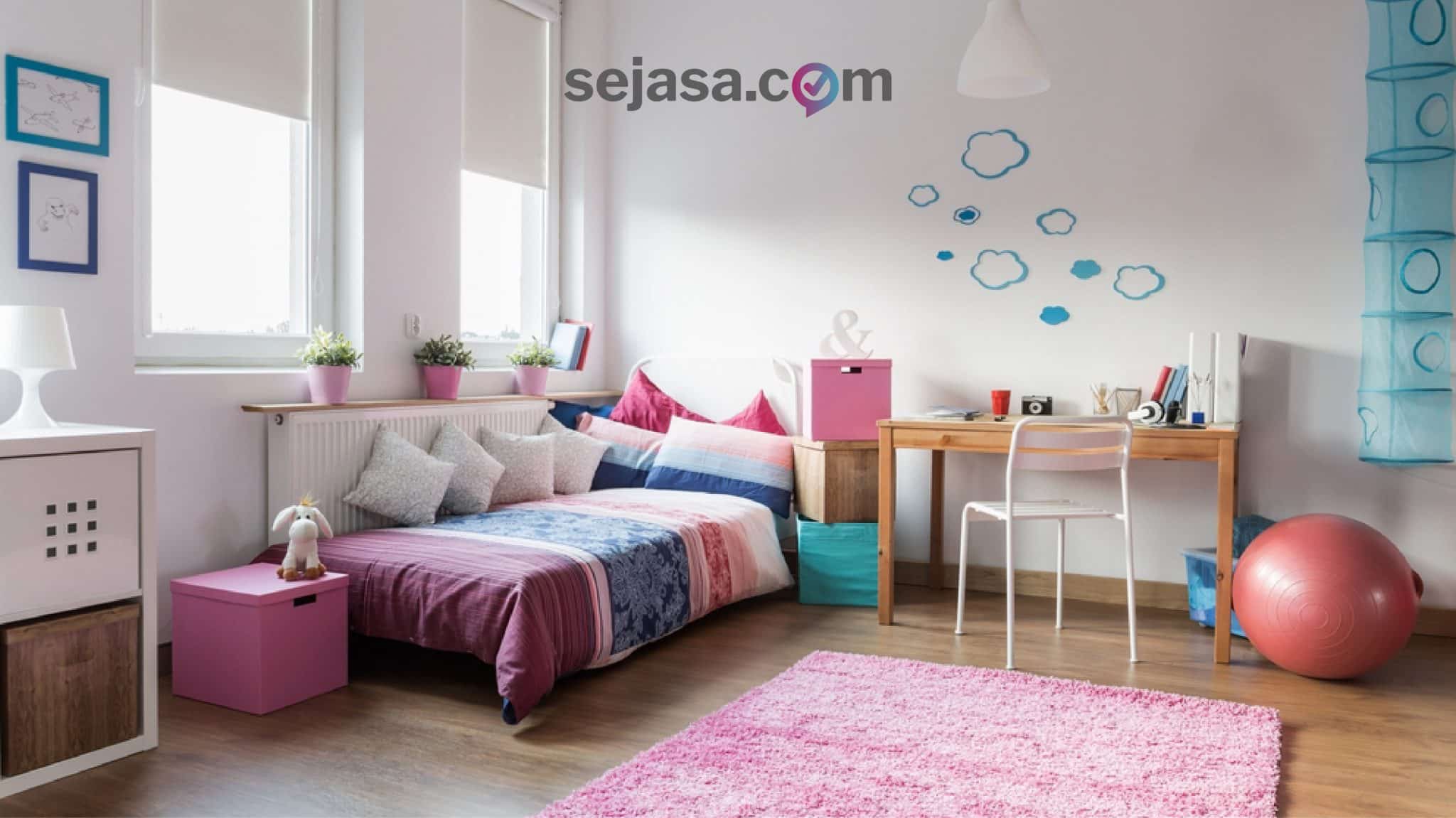 Inspirasi Desain Kamar Tidur Sejasa untuk Remaja Perempuan - Sejasa ...